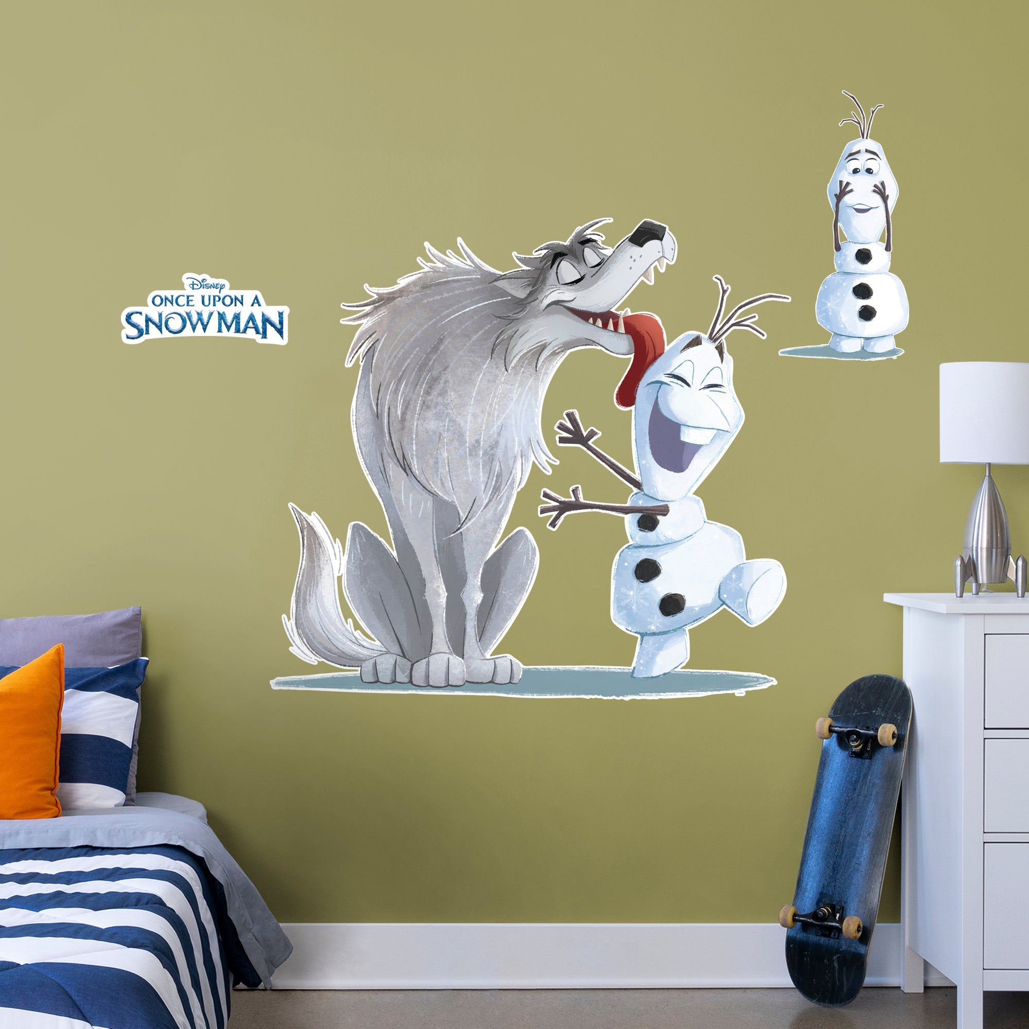Olaf: Wolf - Once Upon A Snowman Officially Licensed Disney Removable ...